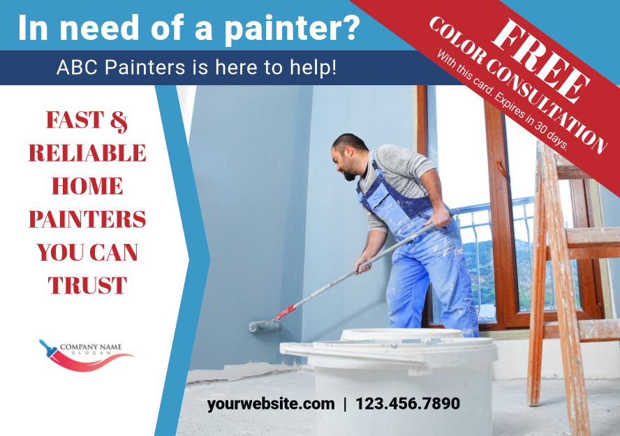 Customizable Construction Industry Postcard Templates for FREE